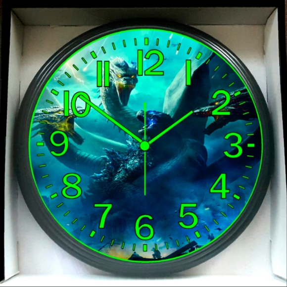 Wall Decor | Godzilla King Ghidorah Game Room Glow In The Dark Wall ...